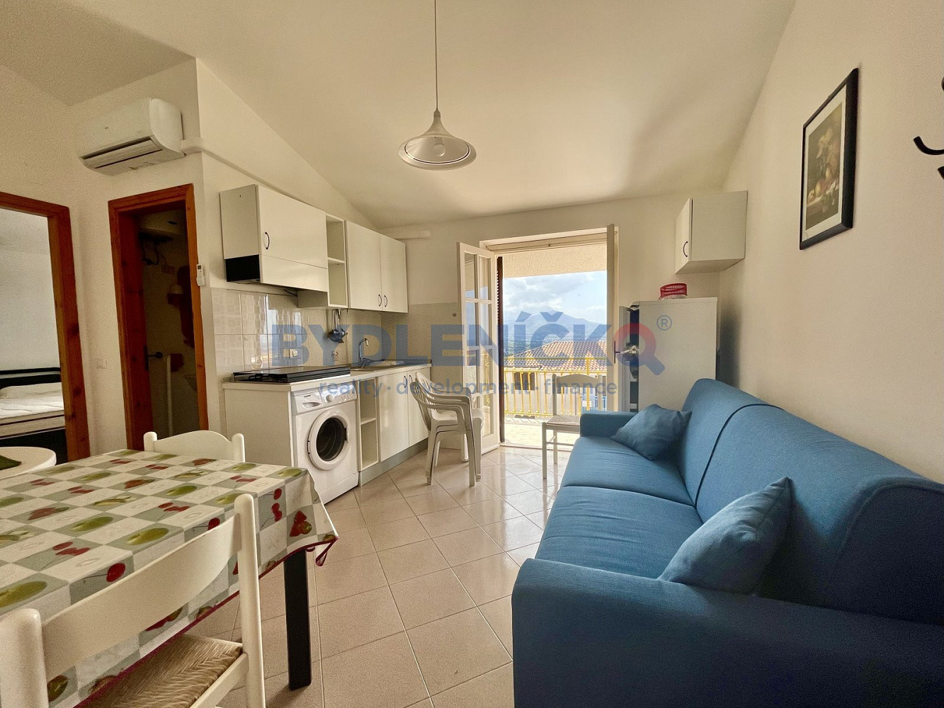 Prodej apartmánu s balkonem s výhledem na moře, město Scalea, region Calabrie, Itálie | Reality ...